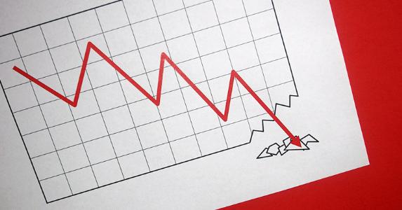 Stock Chart Going Down